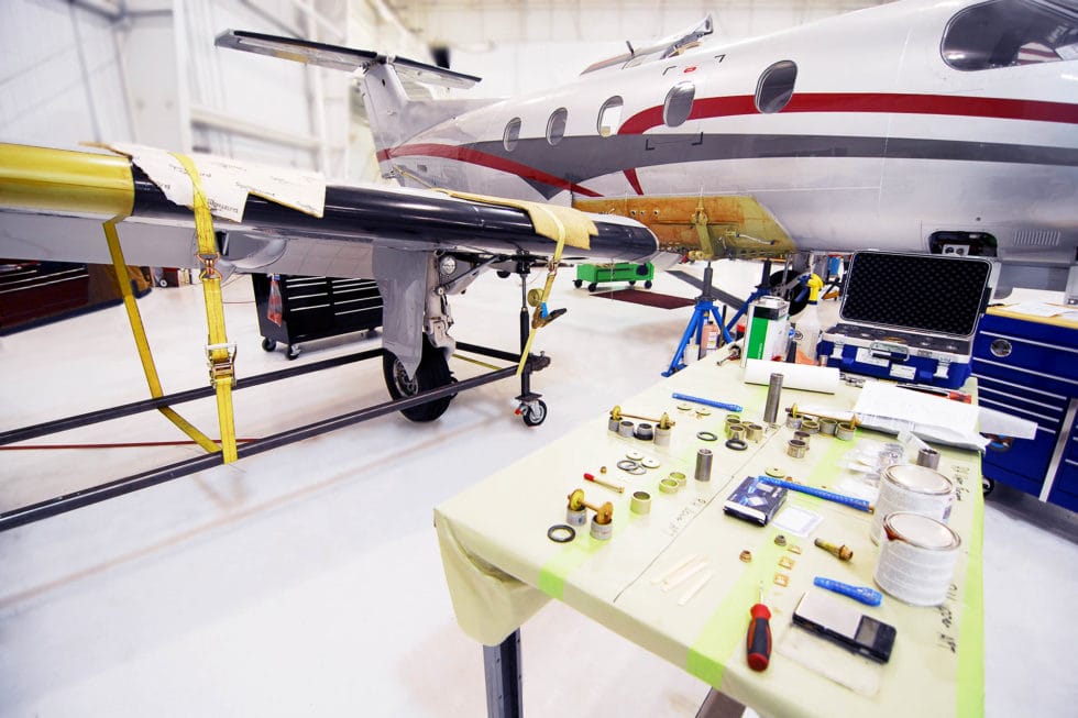 Aircraft Maintenance | Pilatus Service Center - EAS | FJC | PJC
