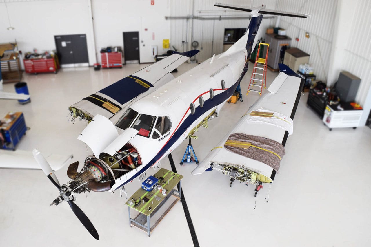 Aircraft Maintenance | Pilatus Service Center - EAS | FJC | PJC