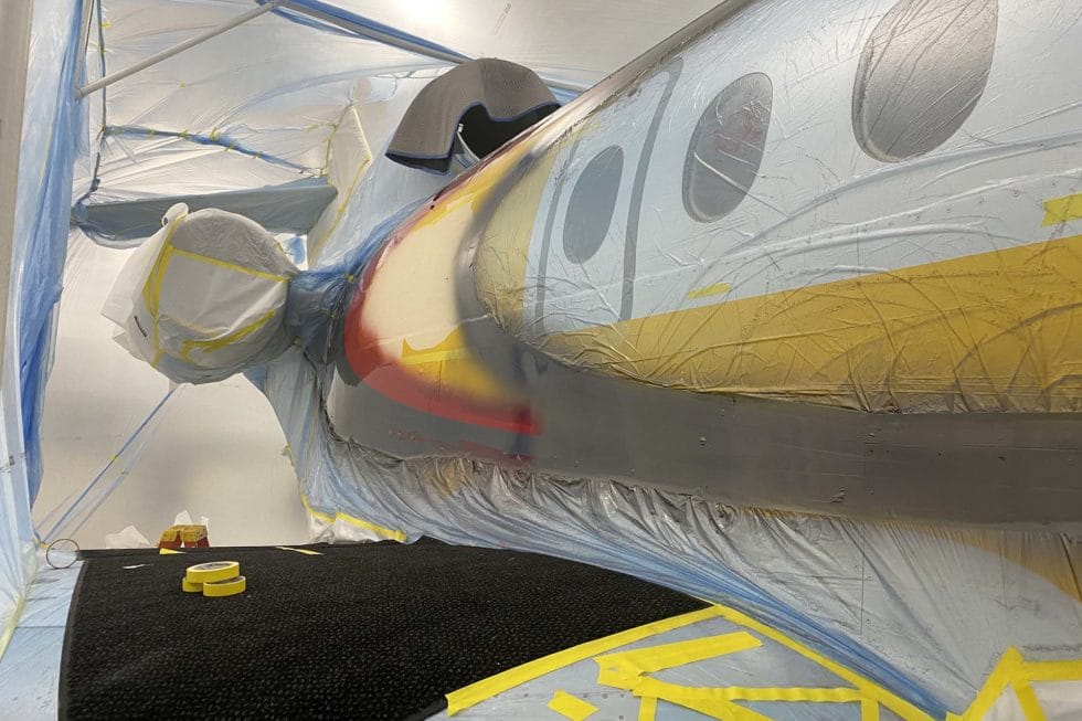 Aircraft Paint & Interior Services | Premier Jet Center